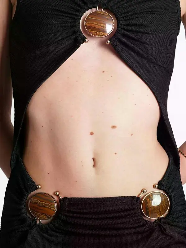 Christopher Esber Cutout Embellished Dress