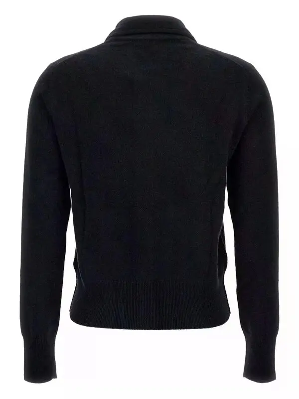 LISA YANG Classic-collar Cardigan