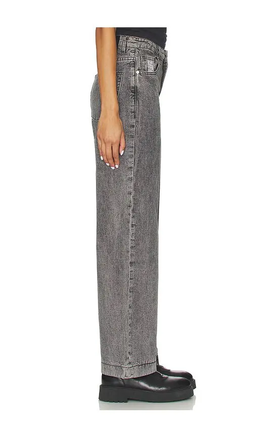 ONETEASPOON Jackson Mid Waist Wide Leg Jeans