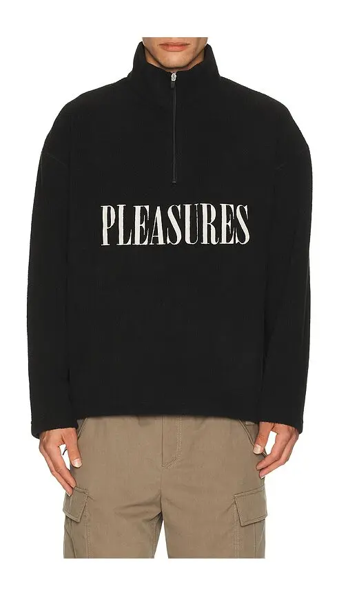 PLEASURES Half Zip Polar Fleece