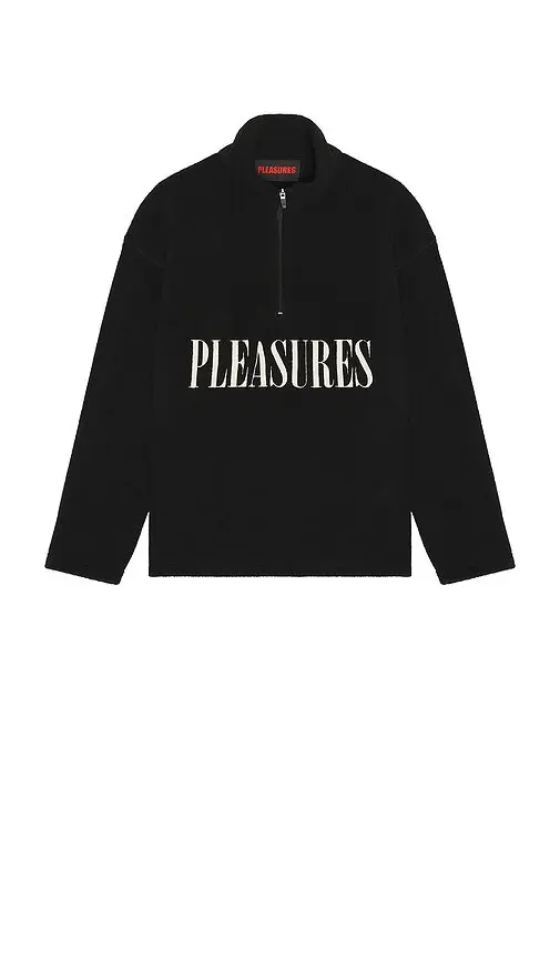 PLEASURES Half Zip Polar Fleece