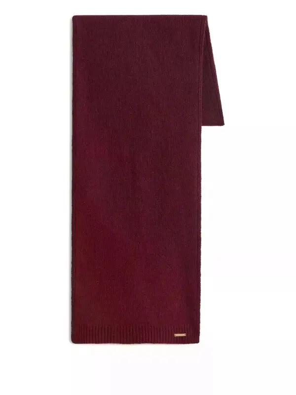 Woolrich Wool-blend Beanie And Scarf Set - Red
