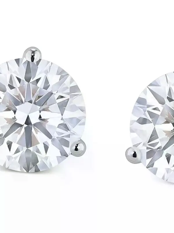 TILLA 14k White Gold Lab-grown Diamond Stud Earrings