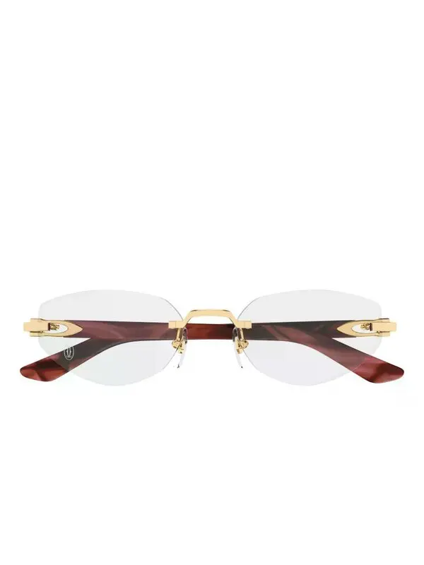 Cartier Geometric-frame Glasses