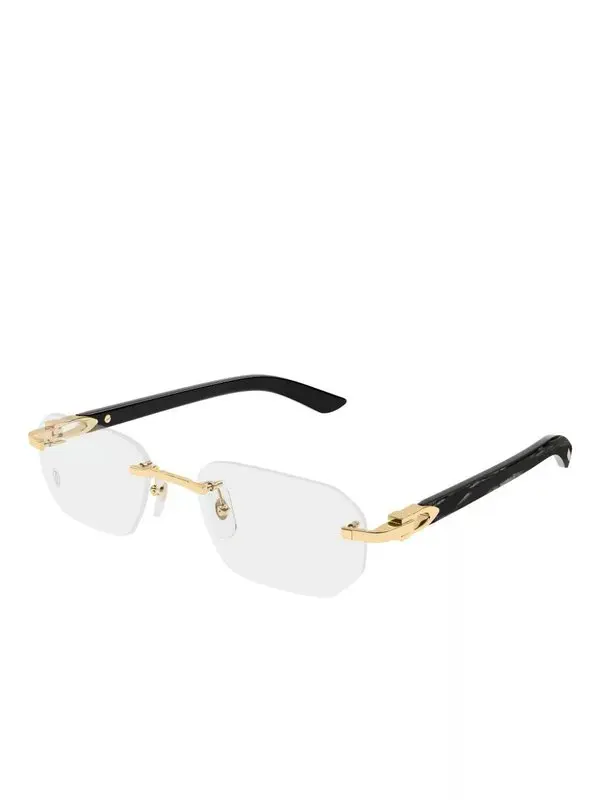 Cartier Rimless Eyeglasses - Black