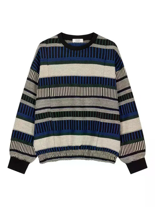 STUDIO TOMBOY Striped Jumper - Black
