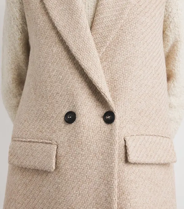 Eleventy Sleeveless Woven Coat