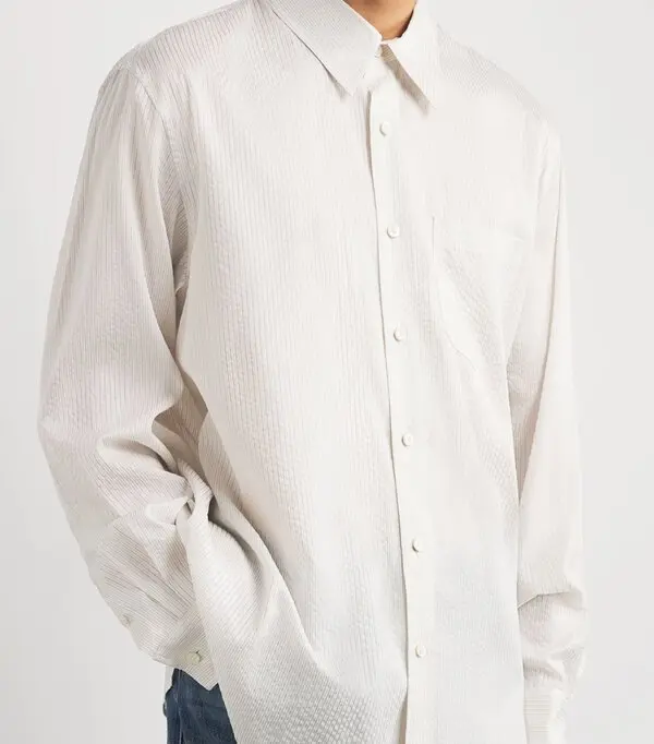 SYSTEM Jacquard Stripe Shirt