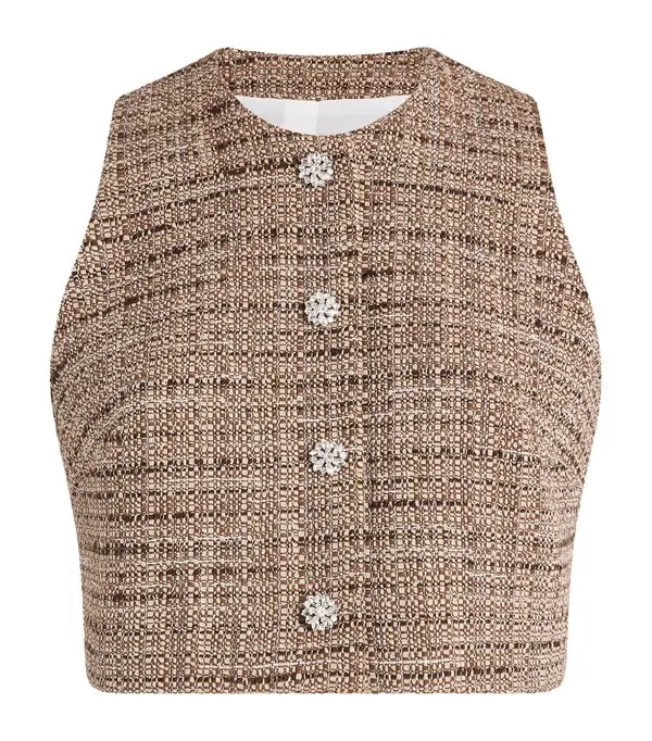 Sandro Tweed Vest