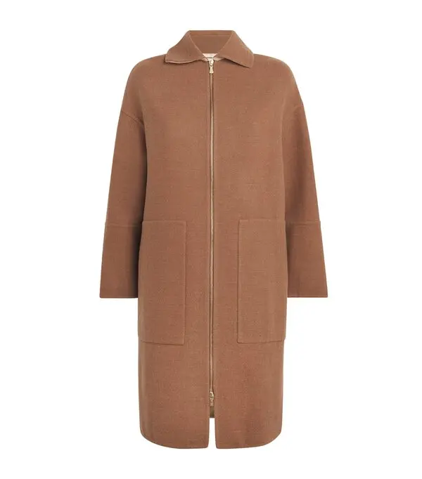 Eleventy Wool Collared Coat