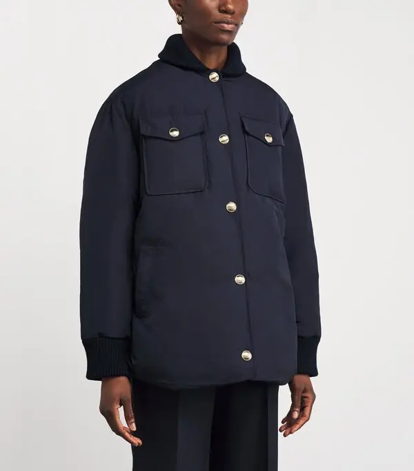 Sandro Quilted Padded Jacket