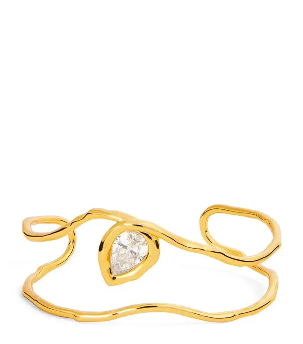 Alexis Bittar Plated Asterales Cuff Bracelet - Gold