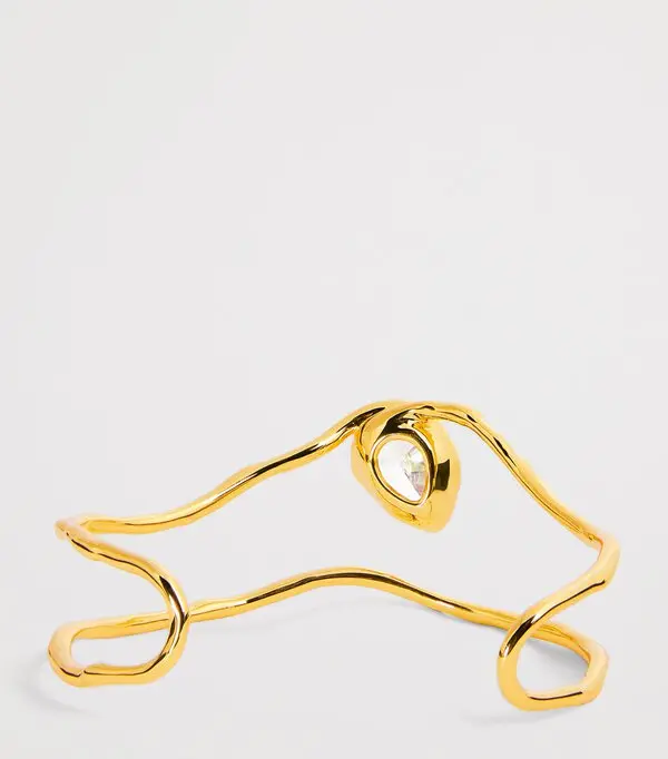 Alexis Bittar Plated Asterales Cuff Bracelet