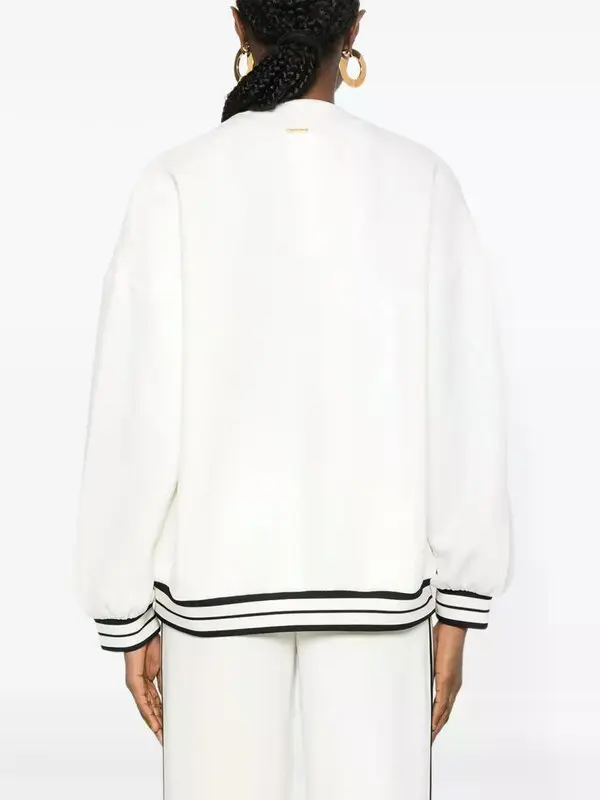 TWINSET Striped-trim Cardigan