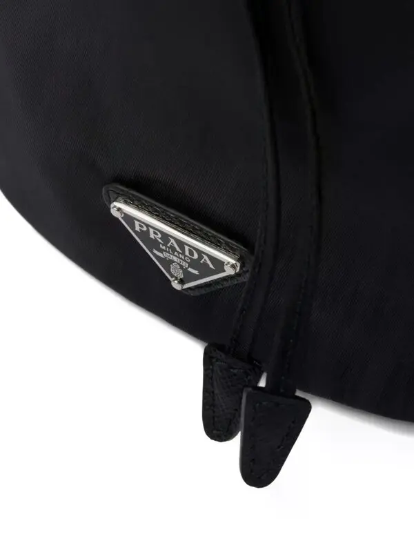 Prada Logo-plaque Drawstring Pouch