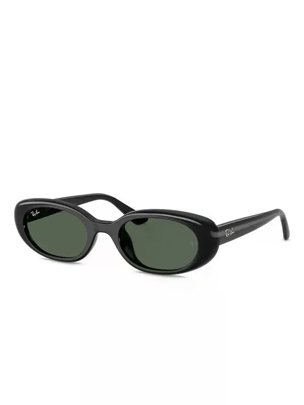 Ray-ban Oval-frame Sunglasses - Black