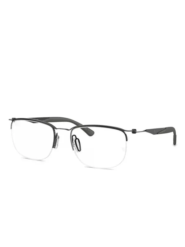 Ray-ban Square Frame Eyeglasses - Grey