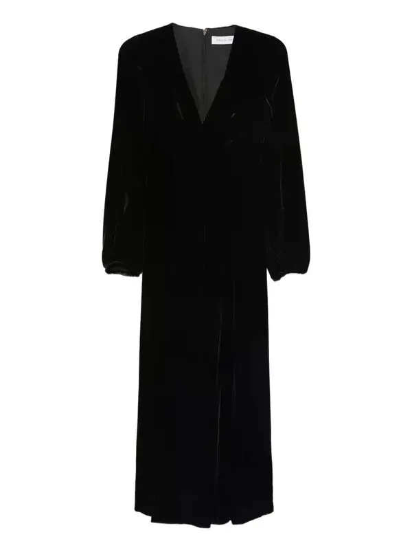 Raquel Diniz V-neck Long Sleeve Dress