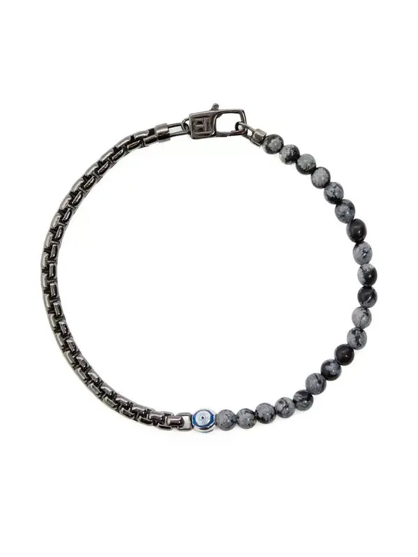 Tateossian Beaded Bracelet - Black