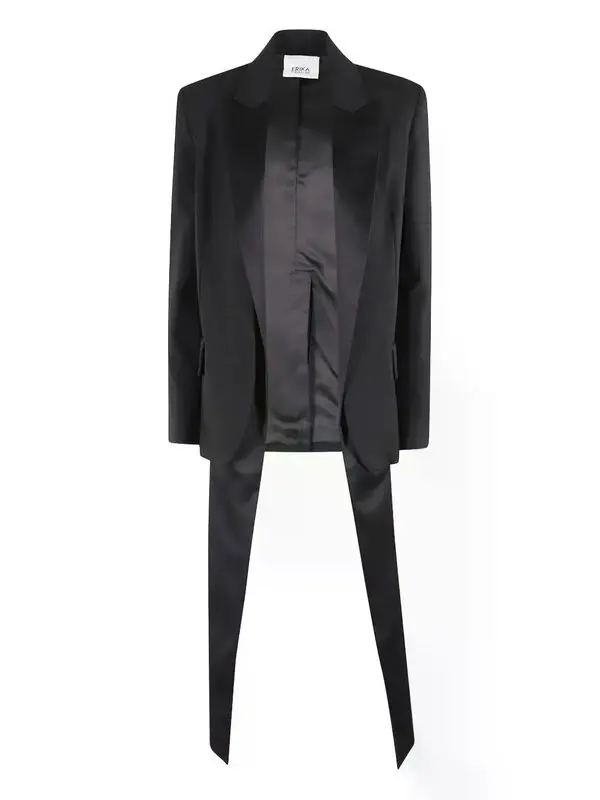 Erika Cavallini Drape-detailed Blazer