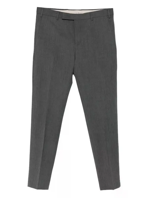 PT TORINO Cotton-blend Trousers - Grey