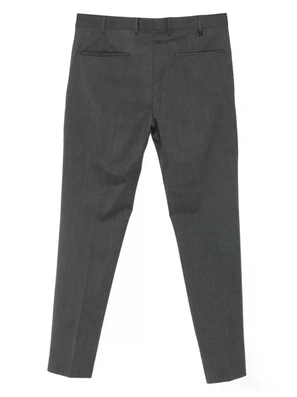 PT TORINO Cotton-blend Trousers - Grey