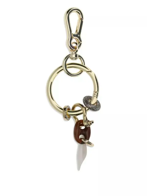 Benedetta Bruzziches Chatelaine Petite Charm Keyring - Gold