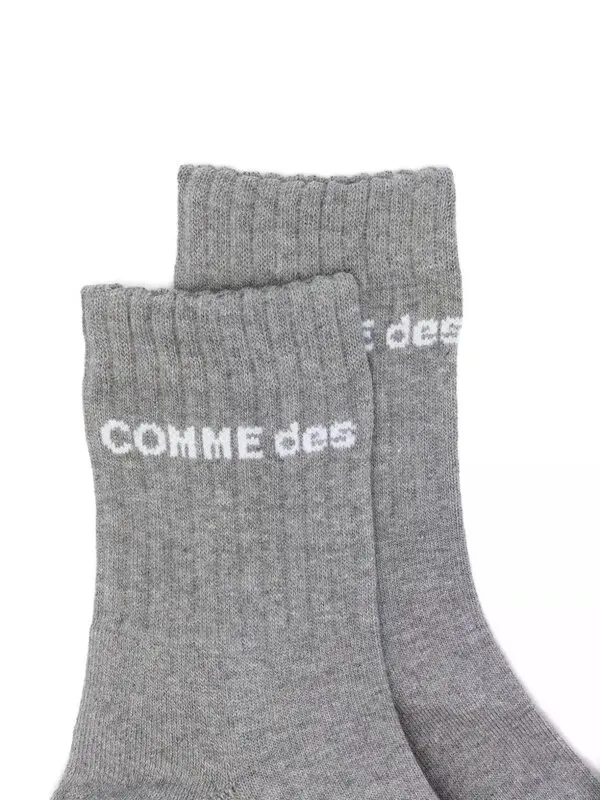 Comme Des Garçons Logo-detail Socks