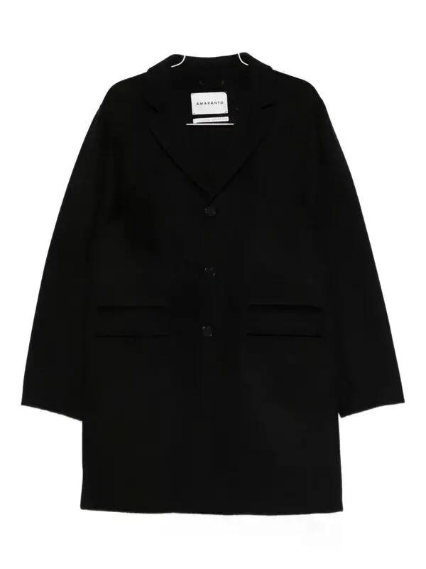 AMARANTO Button-fastening Coat