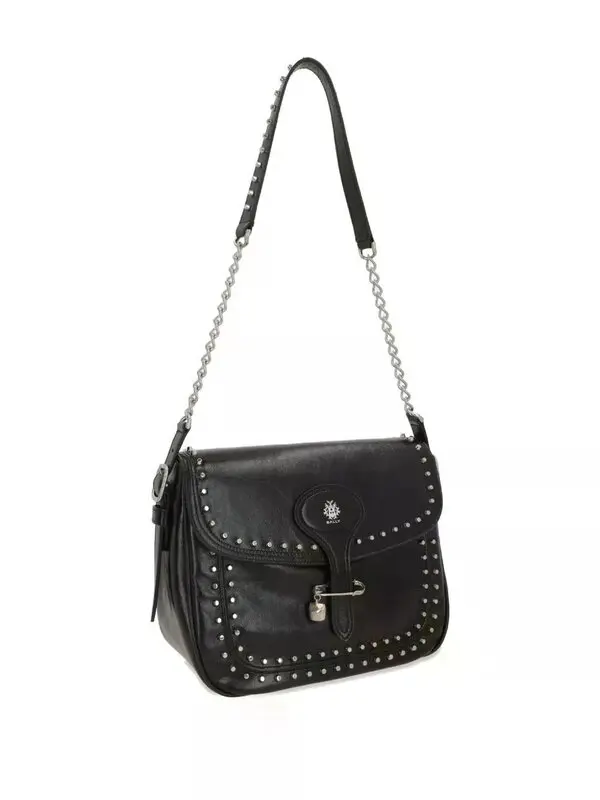 Bally Beckett Studded Shoulder Bag