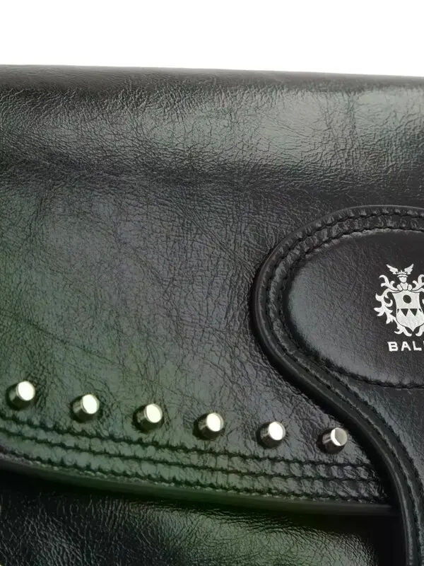 Bally Beckett Studded Shoulder Bag