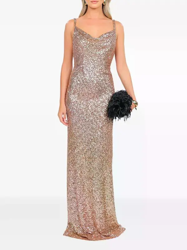 ROSERRY Sequin Margot Maxi Dress