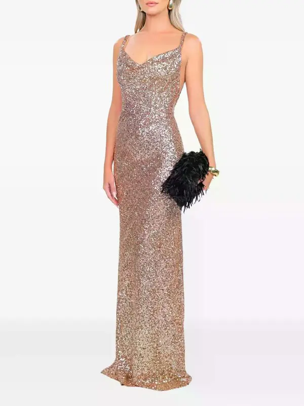 ROSERRY Sequin Margot Maxi Dress