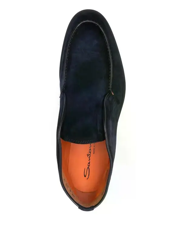 Santoni Suede Loafers