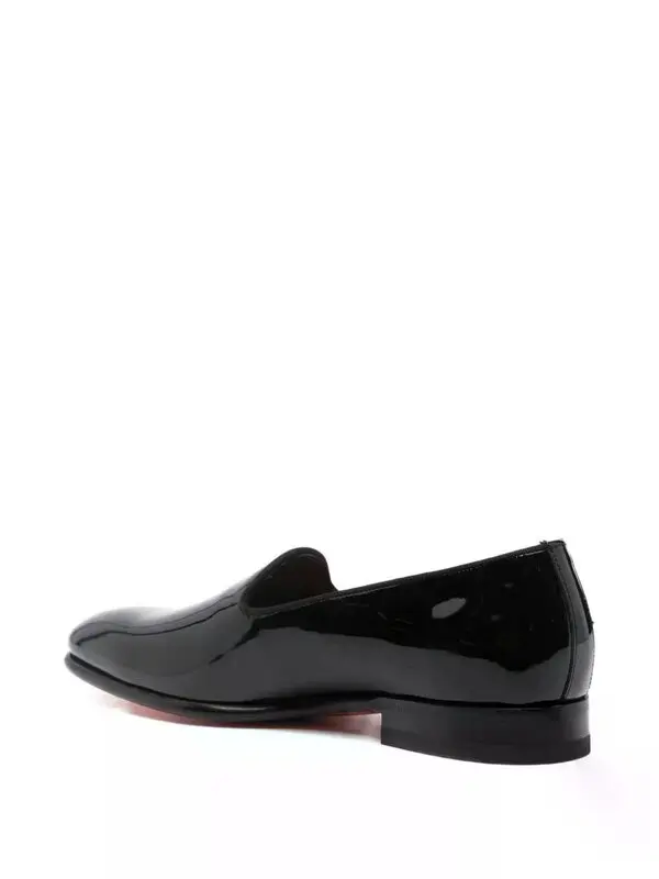 Santoni Patent Leather Loafers