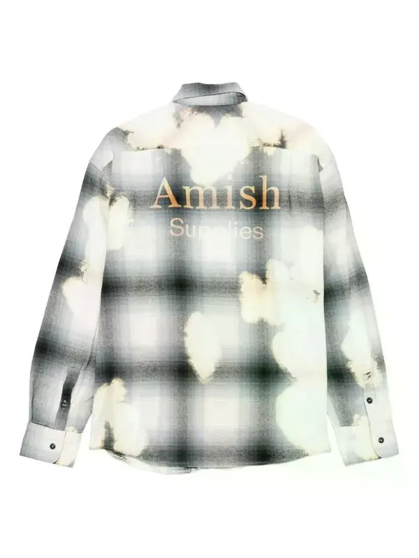 AMISH Plaid-check Shirt