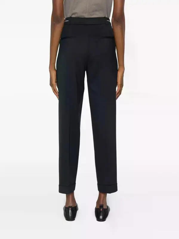 Peserico Pressed-crease Wool Trousers