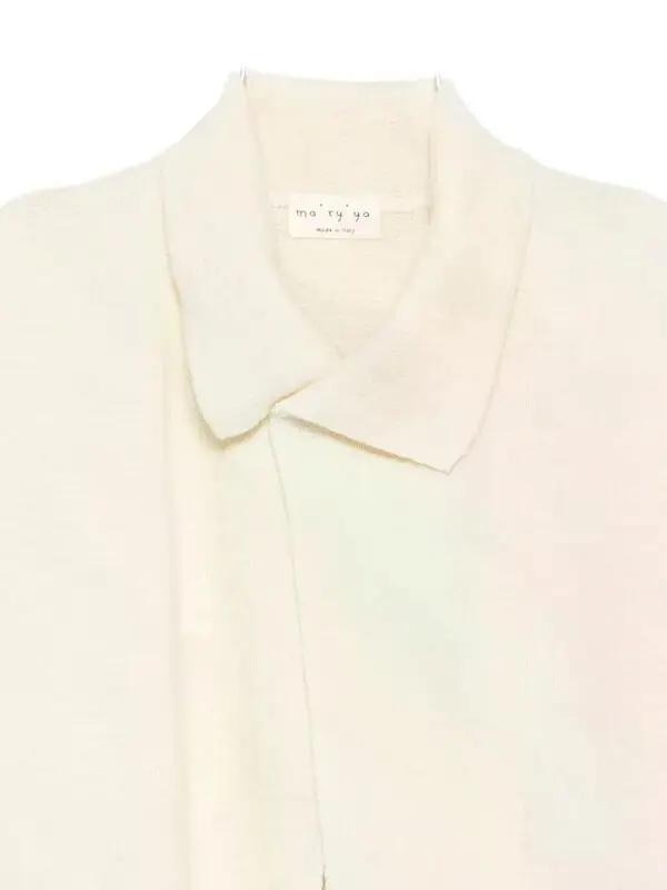 MA'RY'YA Classic-collar Cardigan Coat