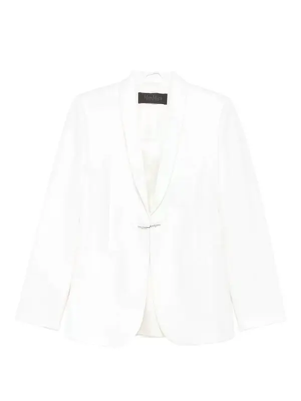 Max Mara Shawl-collar Blazer - White