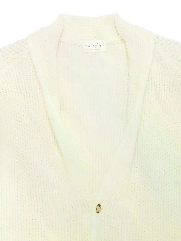 MA'RY'YA Shawl Collar Cardigan