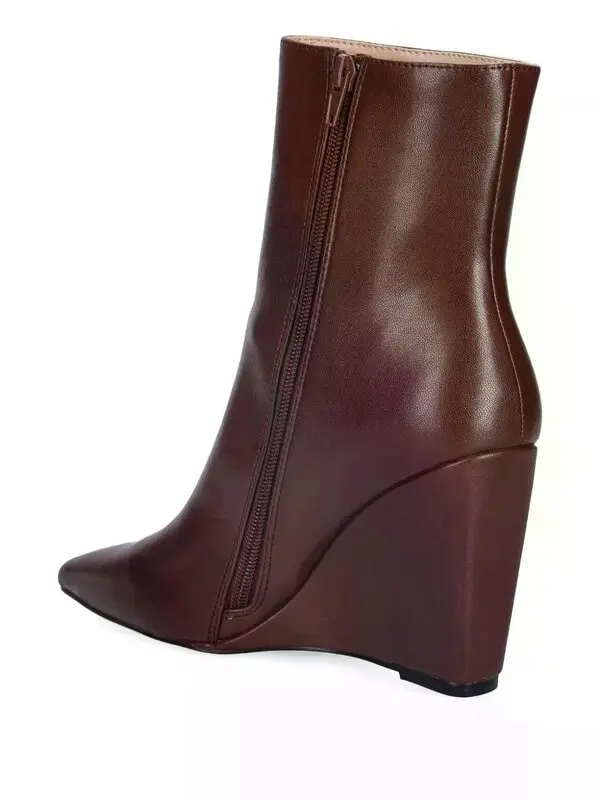 TWINSET 100mm Pointed-toe Wedge Boots