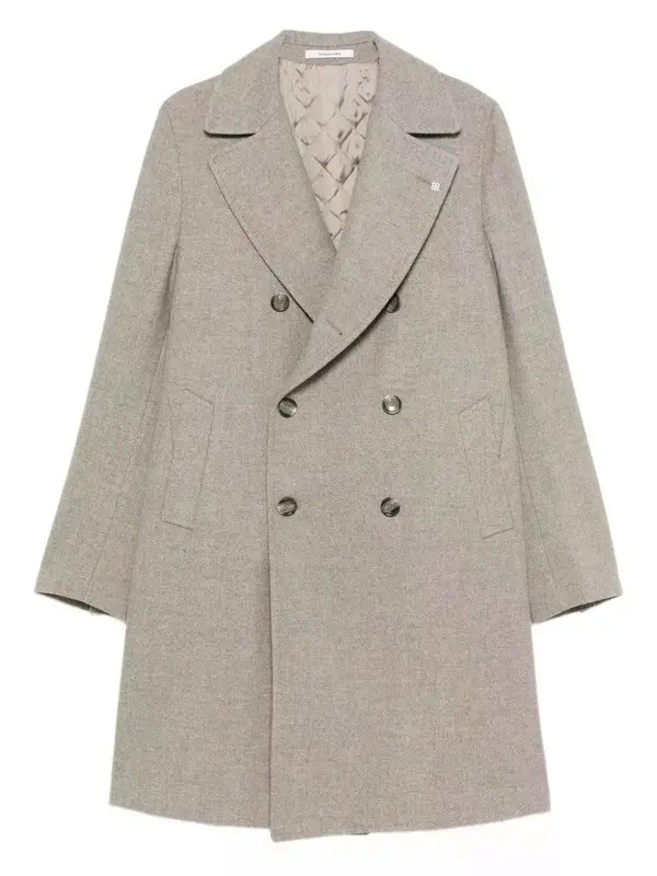 Tagliatore Double-breasted Wool Coat