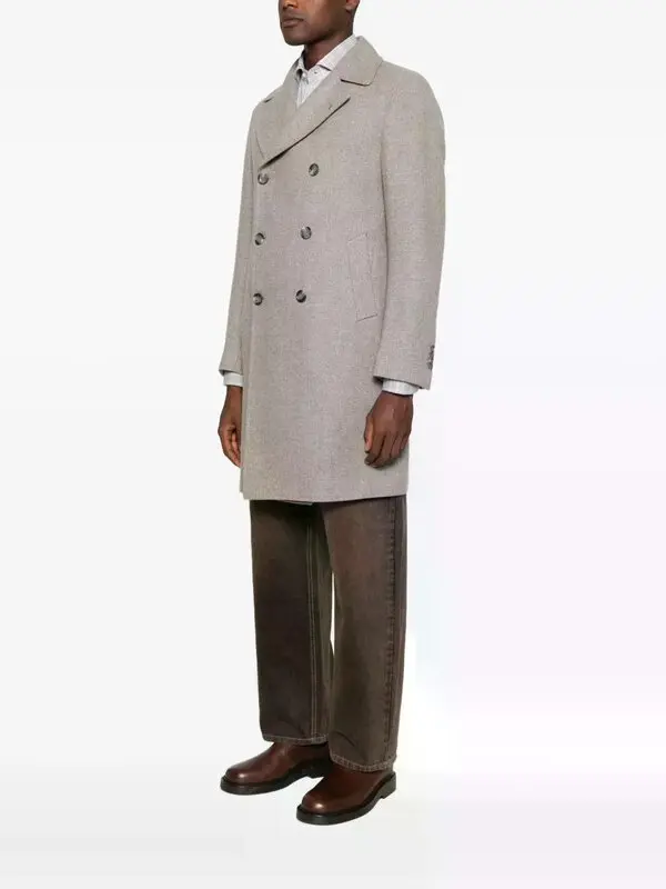 Tagliatore Double-breasted Wool Coat