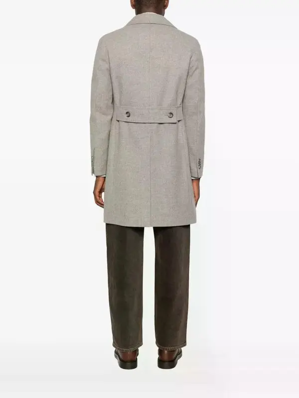 Tagliatore Double-breasted Wool Coat