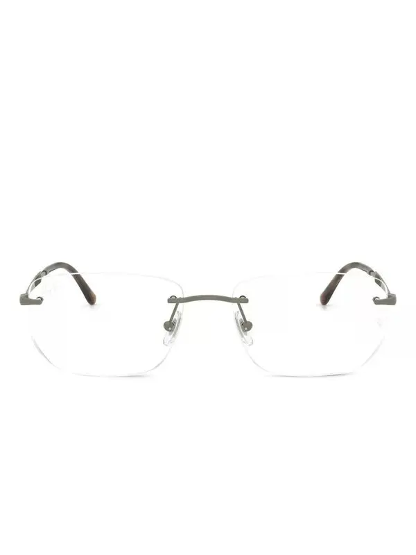 Ray-ban Rectangle-frame Glasses - Grey