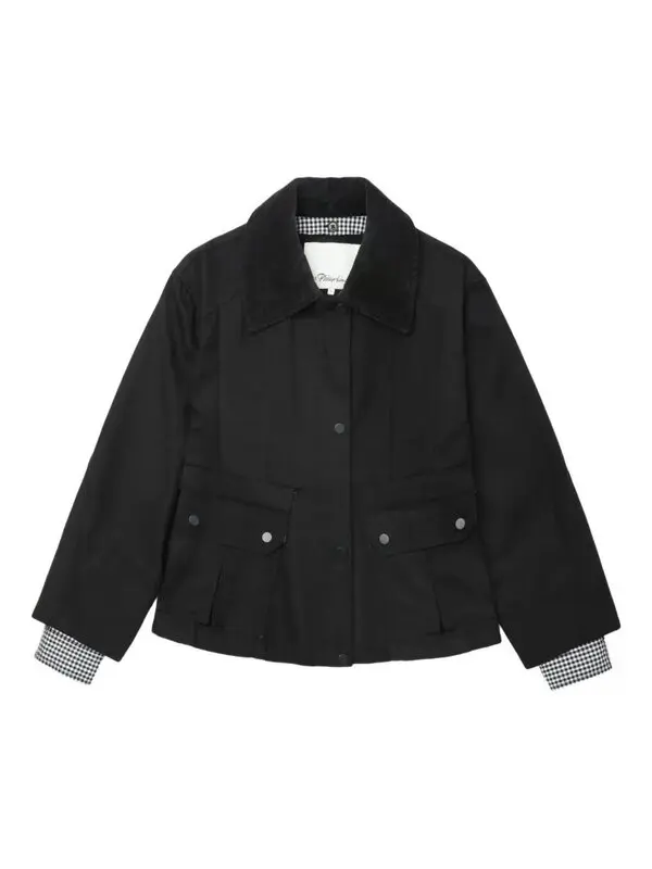 3.1 Phillip Lim Pocket Check Trim Jacket