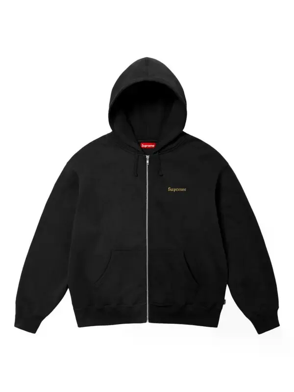 Supreme Crest Zip-up Ss 25 Hoodie