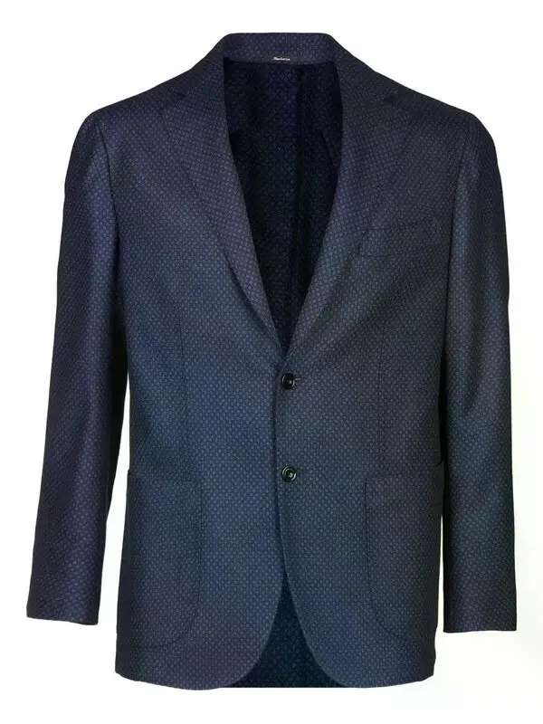 SARTORIO NAPOLI Button-fastening Blazer - Blue