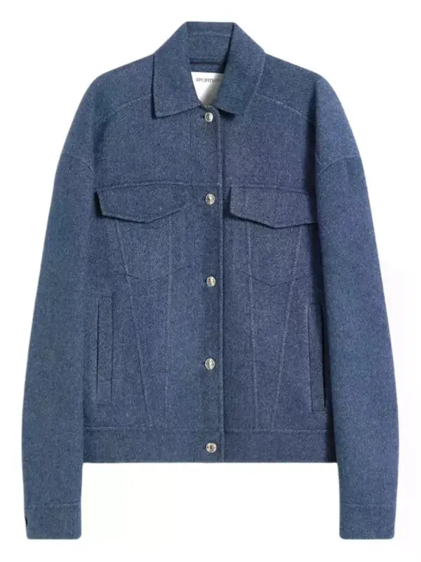 Sportmax Flap-pocket Wool Jacket