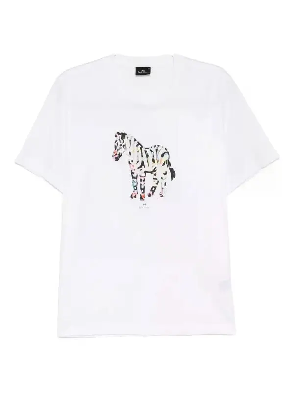 Paul Smith Graphic-print T-shirt - White
